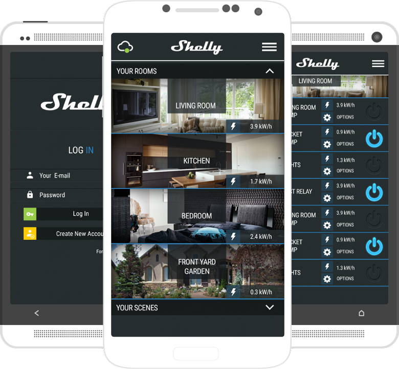Shelly 1 Smart Home Wi-Fi Relay | myL2 Connect Blog - Automatizari case ...