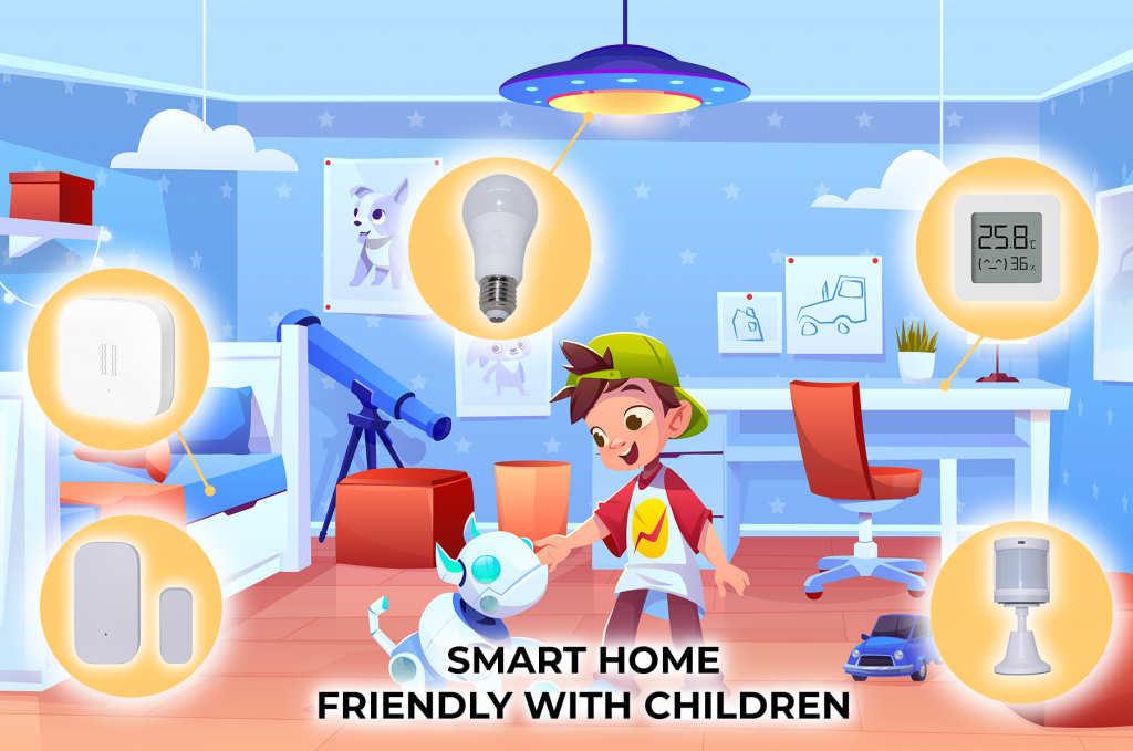 Smart Home friendly with children – myL2 Connect Blog – Automatizari ...