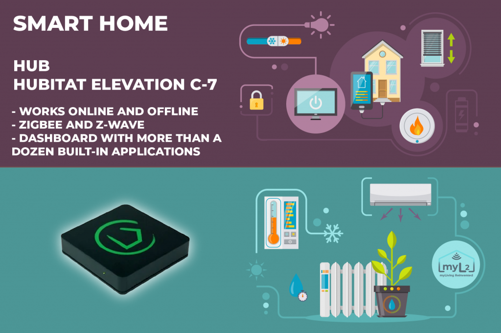 Hubitat Elevation C-7 Zigbee & Z-Wave – myL2 Connect Blog – Automatizari case inteligente